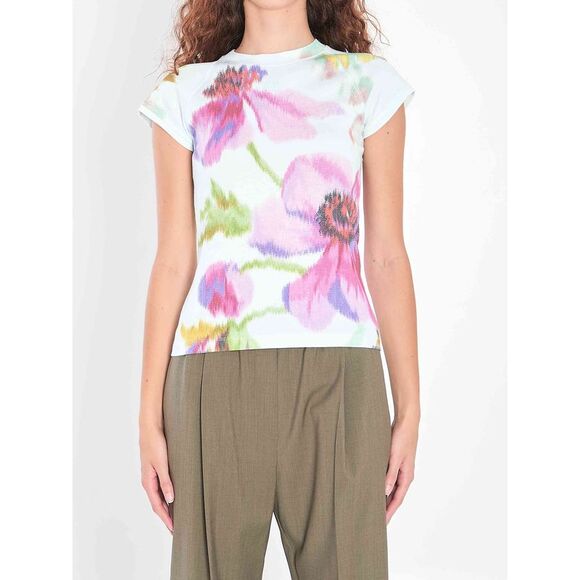 Loewe | Sweaters | Loewe Women Floral Print Tshirt | Poshmark